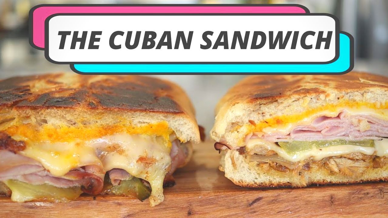 How to Make a Cuban Sandwich with Homemade Pan Cubano - YouTube