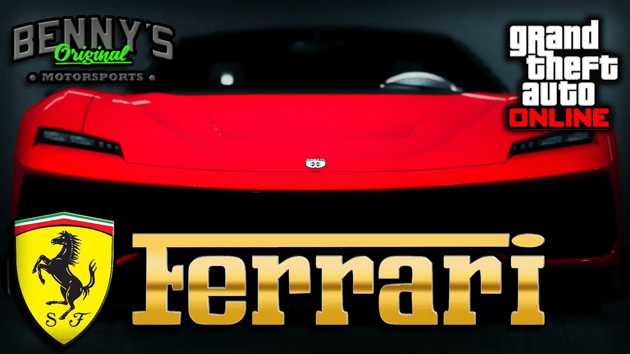 Grotti (FERRARI) Garage Tour / GTA Online / Garage Series Episode 10 ...