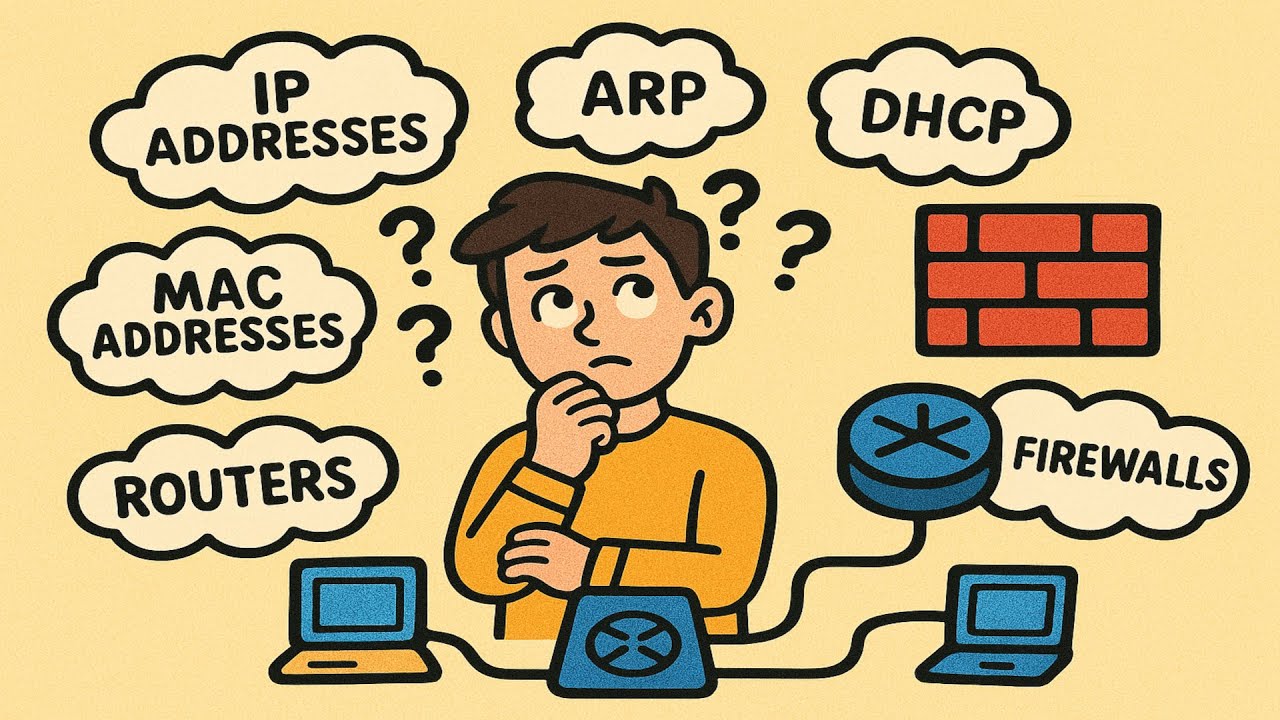 HOW do NETWORKs WORK?? Let's BUILD one FROM SCRATCH and find out ...