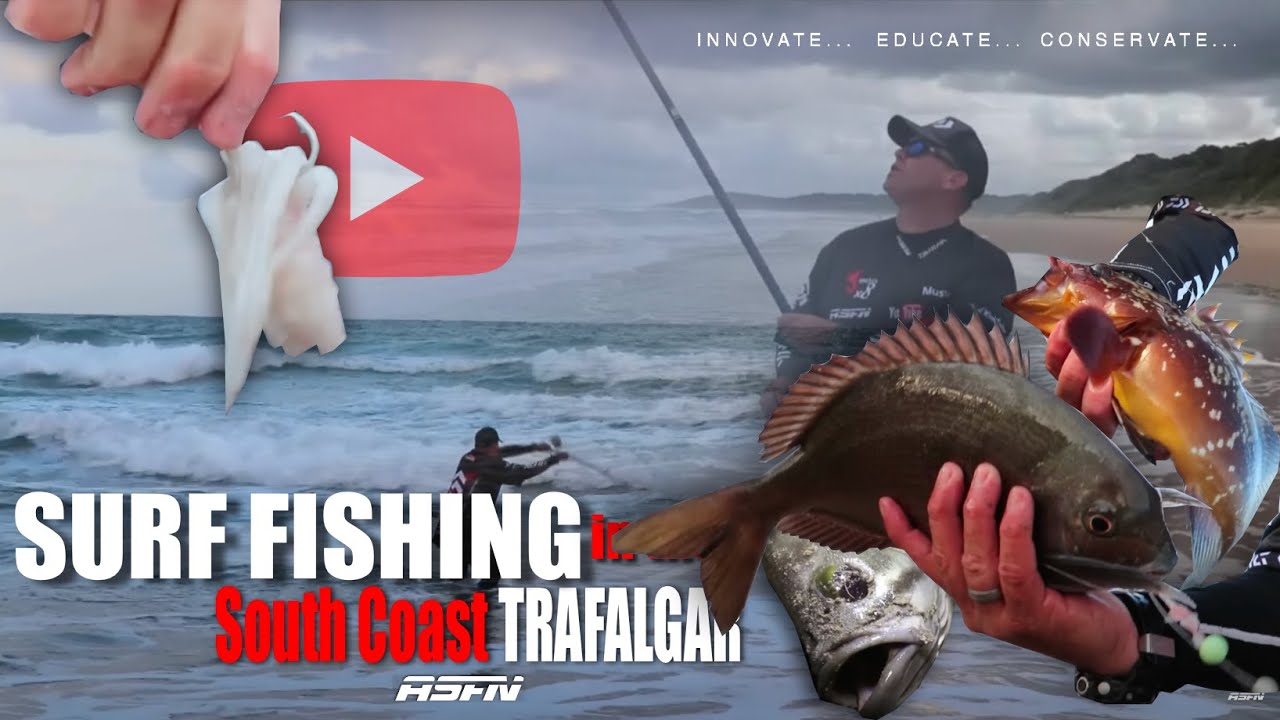 Surf Fishing in the South Coast Trafalgar | ASFN Rock & Surf - YouTube