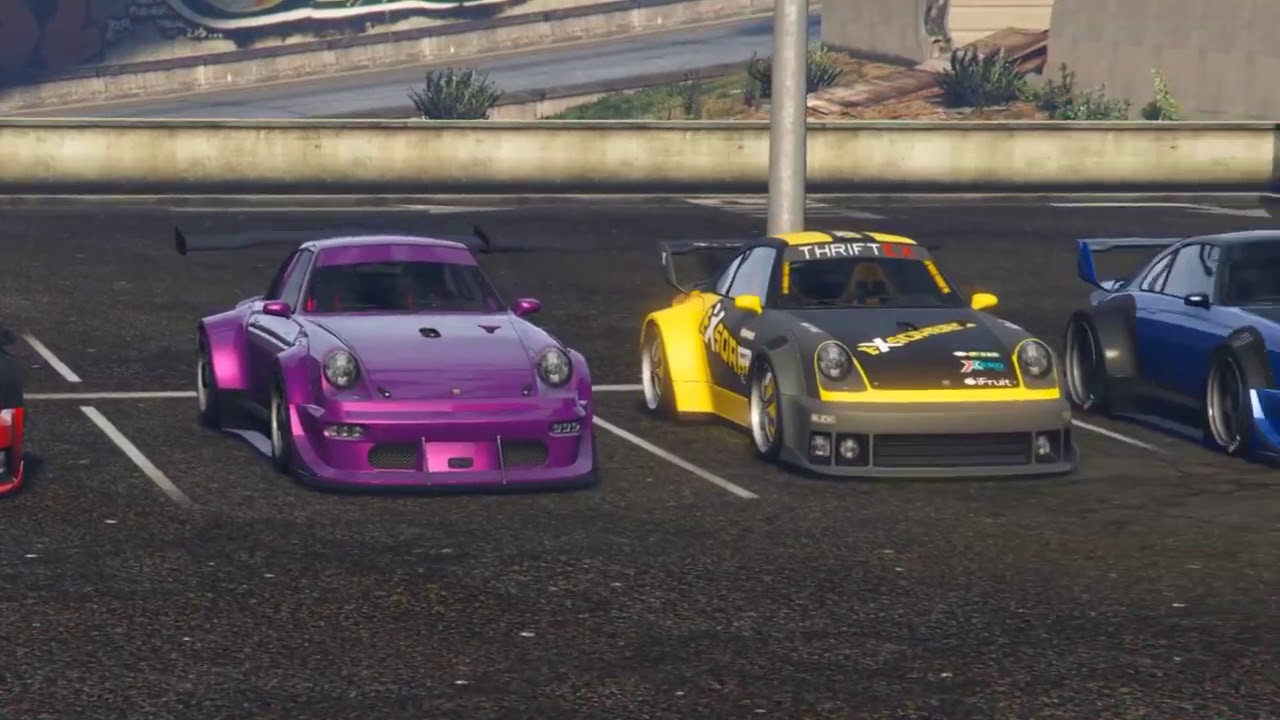 RWB CARMEET GTA V ONLINE INDONESIA - YouTube