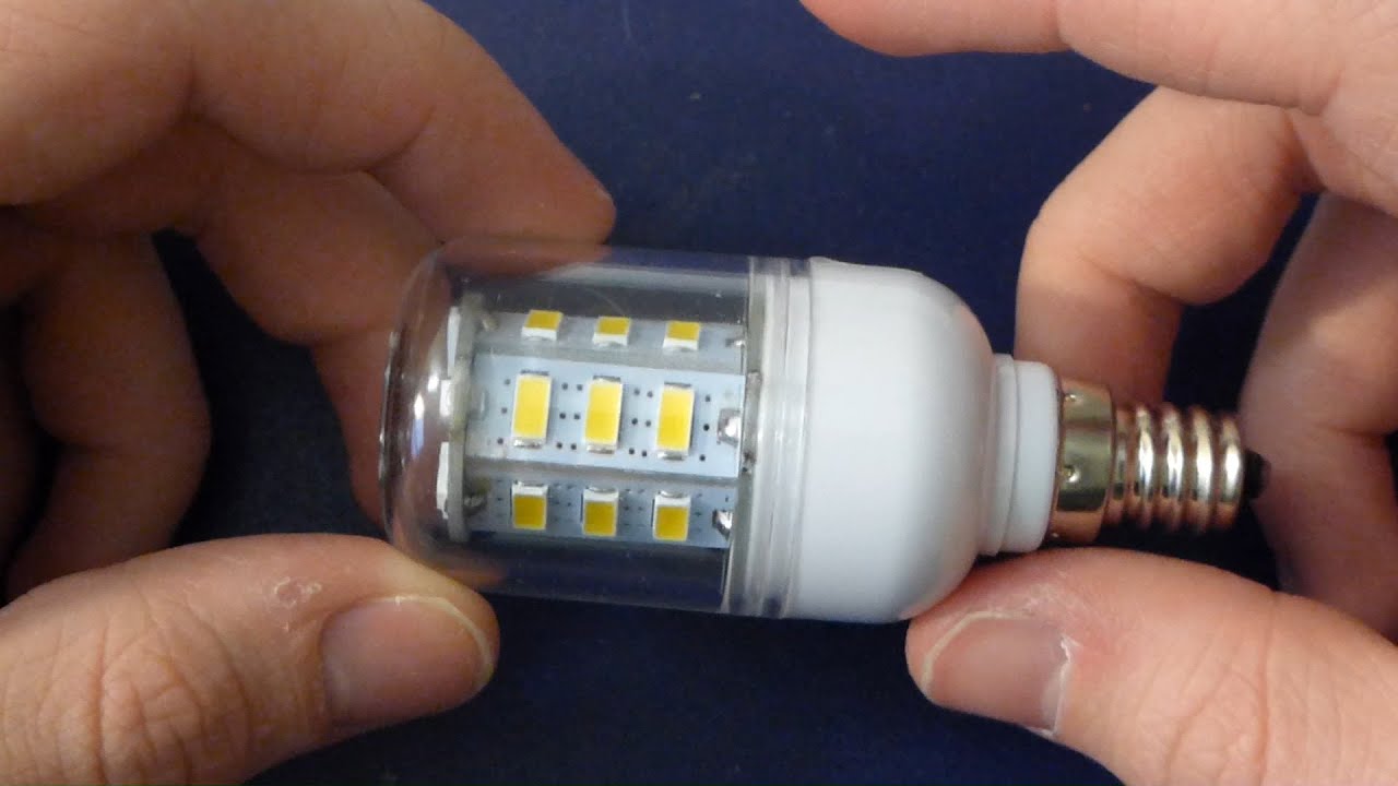 Teardown of a 5.5W Candelabra LED Light Bulb - YouTube