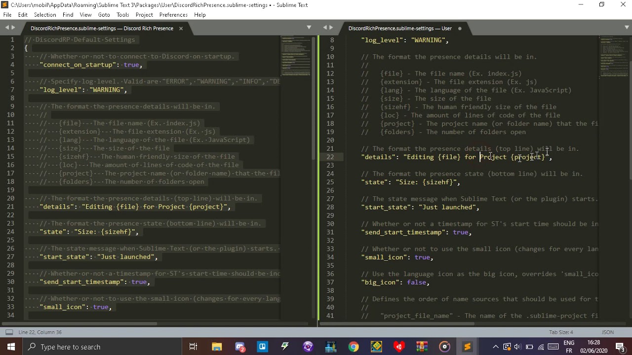 how to get discord rich presence for sublime text - YouTube