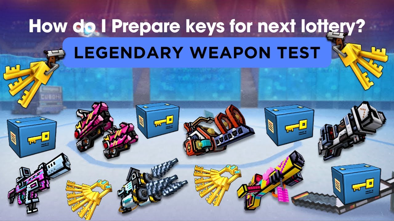 How do I prepare keys for next lottery? Legendary Weapon TEST - YouTube