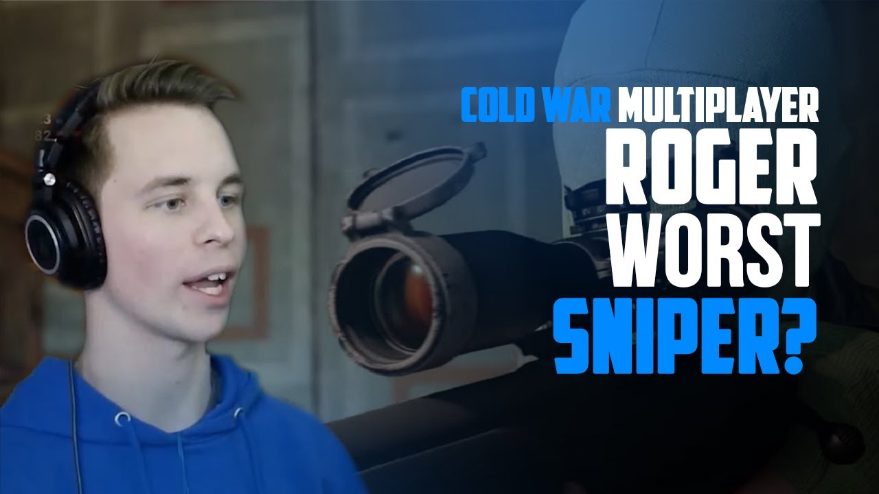Is Roger the Worst Sniper in Cold War? | Roger COD Cold War Gameplay ...