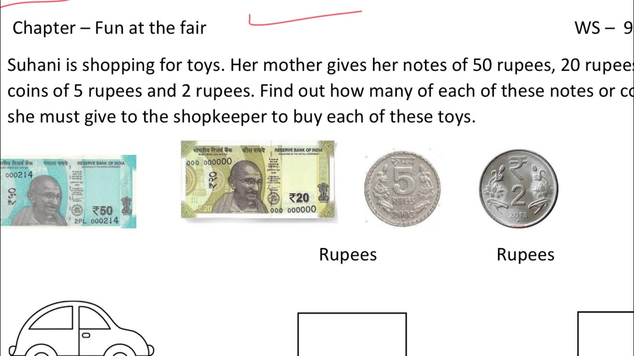 Class 2, joyful maths new book Fun at the fair worksheet solution with ...