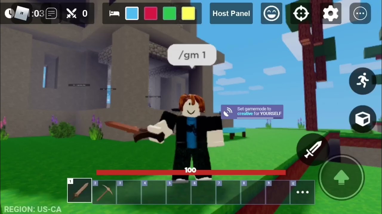 Bedwars added CREATIVE MODE… - YouTube