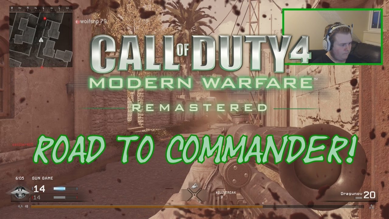 ROAD TO COMMANDER! - COD 4 #15 - YouTube