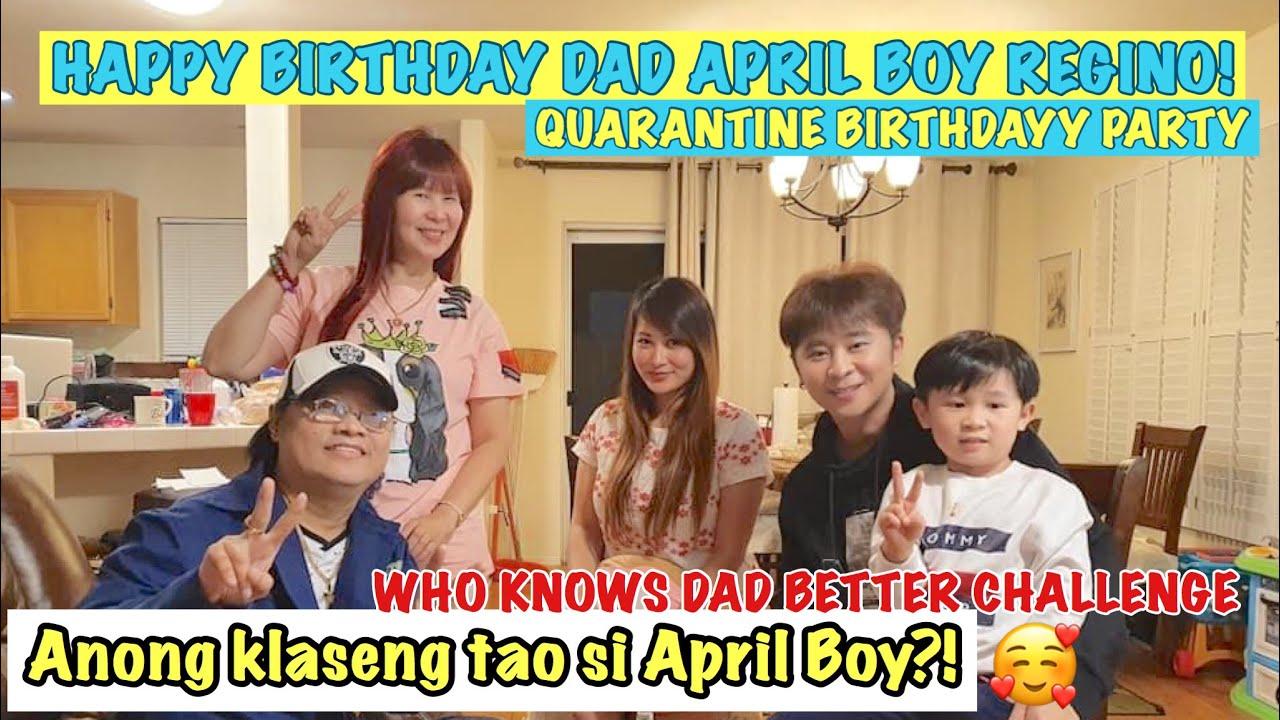 Vlog 23 | Happy birthday April Boy Regino | Anong klaseng tao si April ...