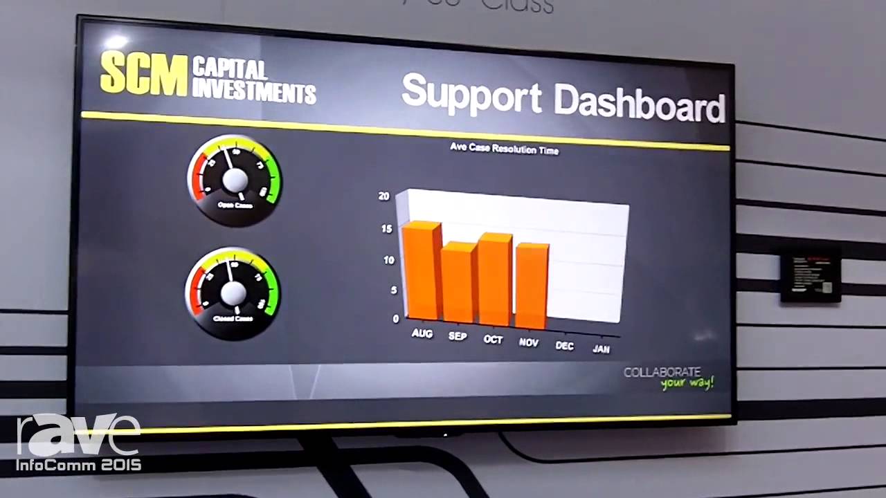 InfoComm 2015: Sharp Showcases LE661U Series Smart Signage - YouTube