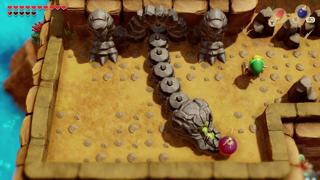 The Legend of Zelda: Link's Awakening - Turtle Rock Mini-Boss Fight ...