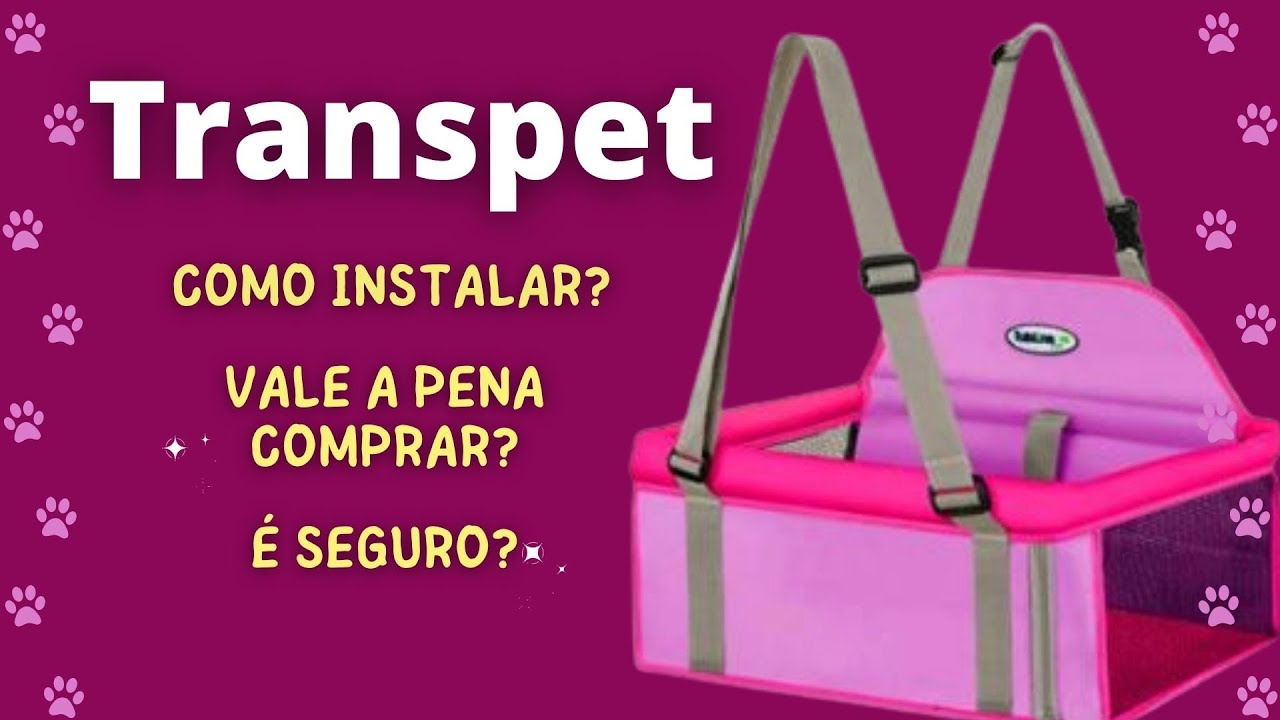 Excelente transportador de PET para carros | Aprenda a instalar ...