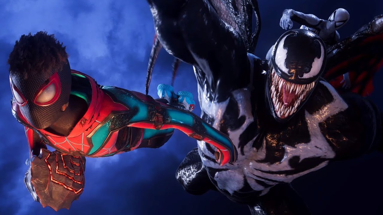 Peter and Miles vs VENOM - The Final Battle | Marvel's Spider-Man 2 ...