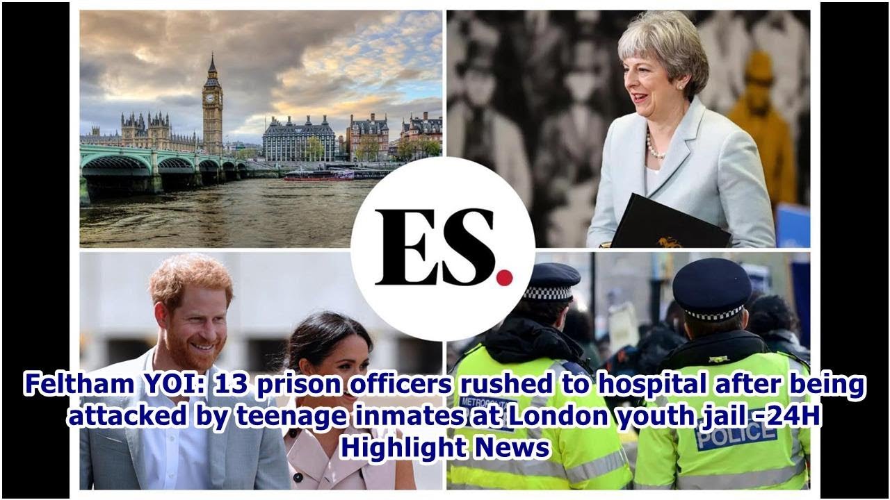 Feltham YOI: 13 prison officers rushed to hospital after being attacked ...