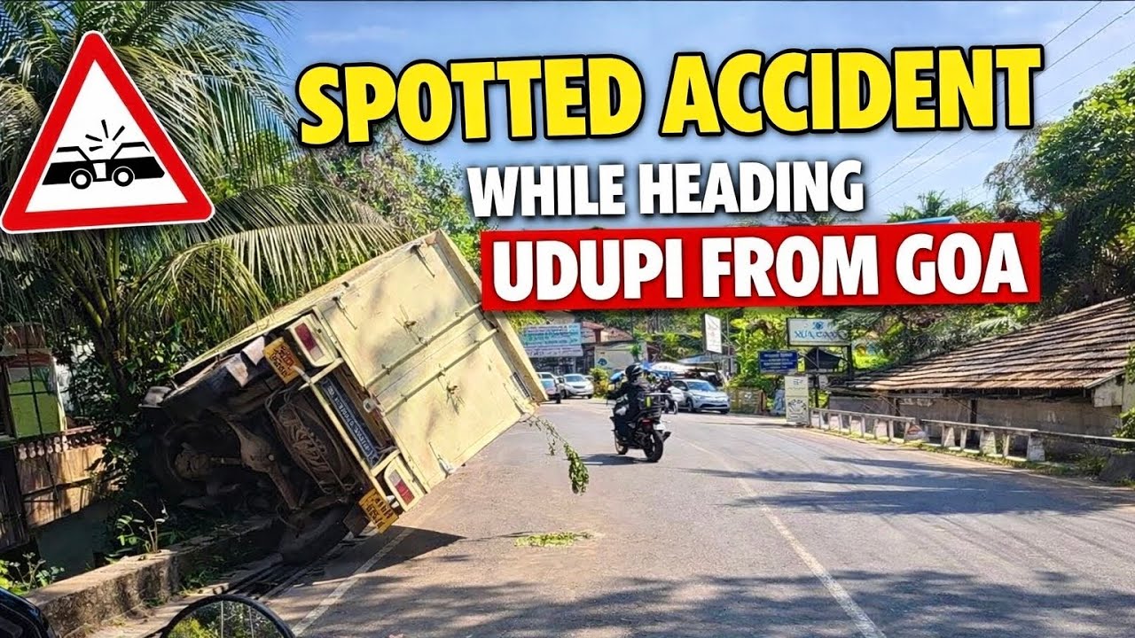 Goa to udupi Solo👌🏻| accident | #goa #udupi - YouTube