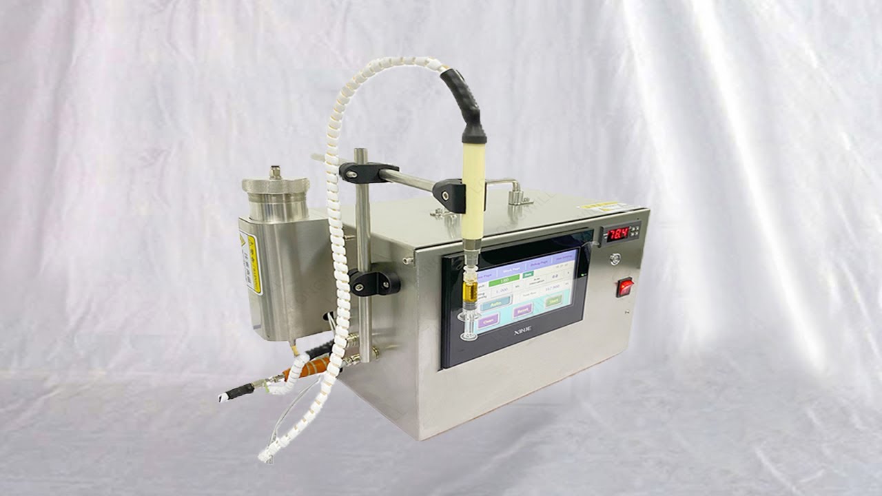 High Accuracy Semi Automatic Filling machine Liquid Vape Pen Filler ...