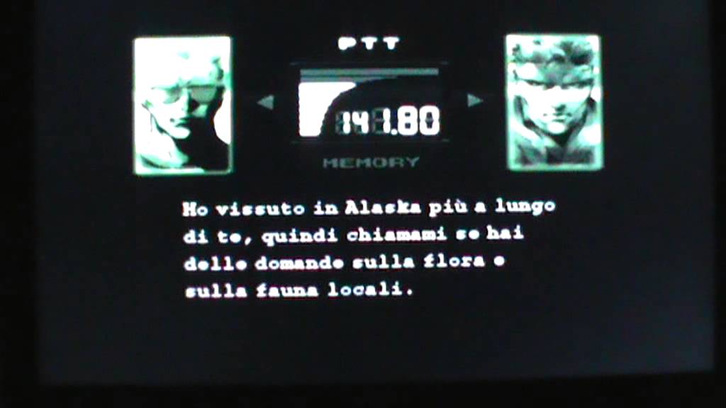 Metal Gear Solid - Master Miller con la frequenza 141.80 - YouTube
