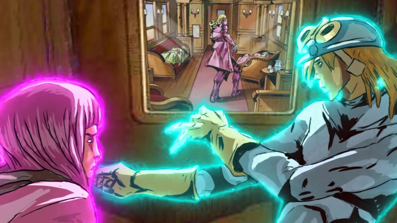 JOJO Steel Ball Run : On The Train [Manga Animation] - YouTube