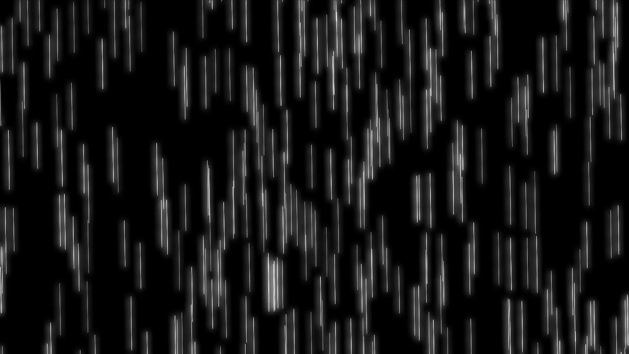 Soft and Gentel Night Rain, Dark Screen Rain, Rain Sounds for Relaxing ...