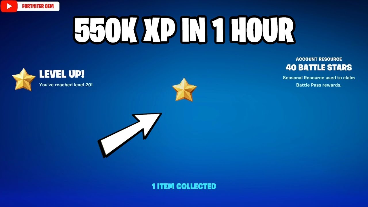 How To LEVEL UP SUPER FAST in Fortnite Chapter 5 Season 4 (550K XP in 1 ...