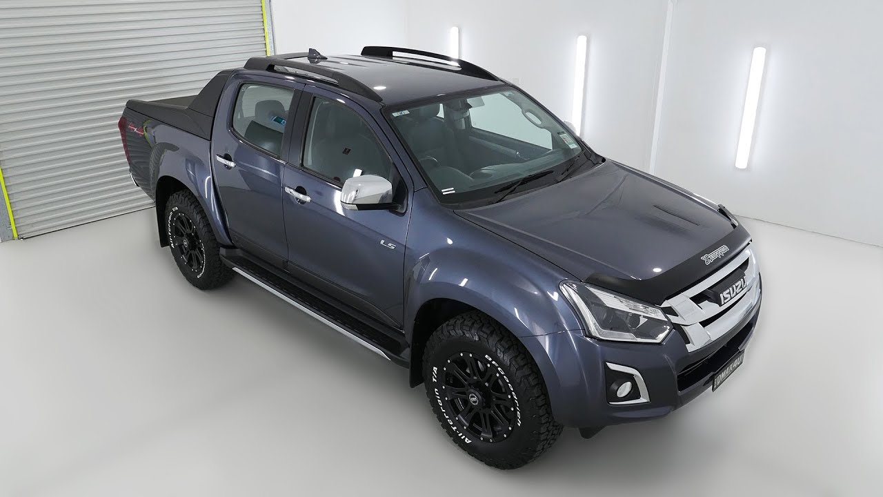 ISUZU D-MAX 4x4 LST Crew Cab Obsidian Grey Mica Auto Ute I80623345 ...