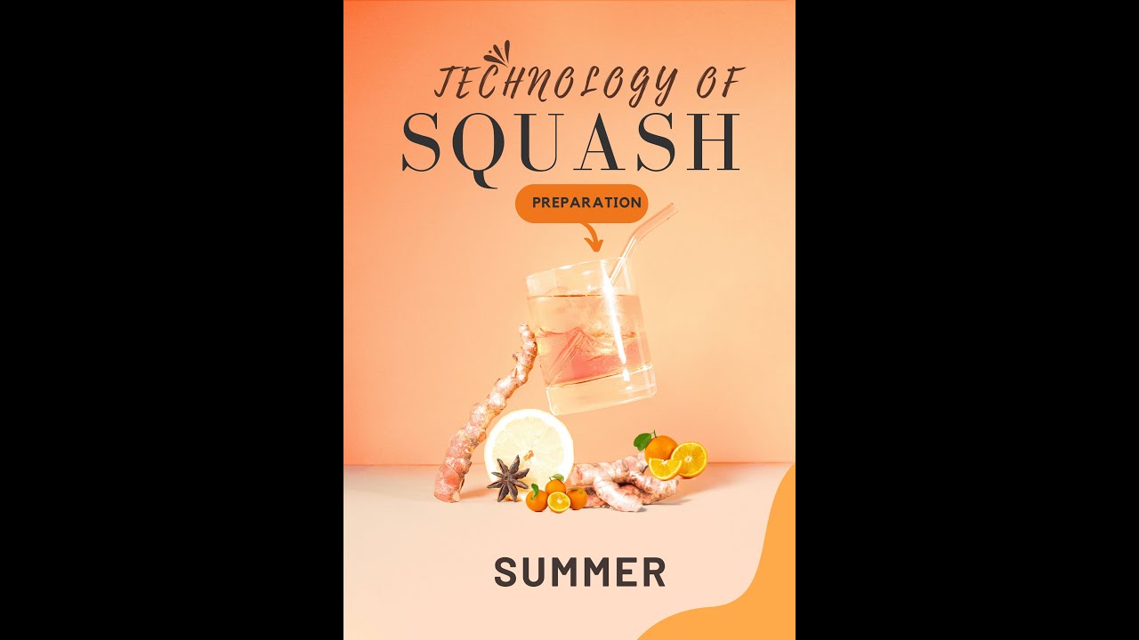 Technology of standard squash preparation with calculation methods ...