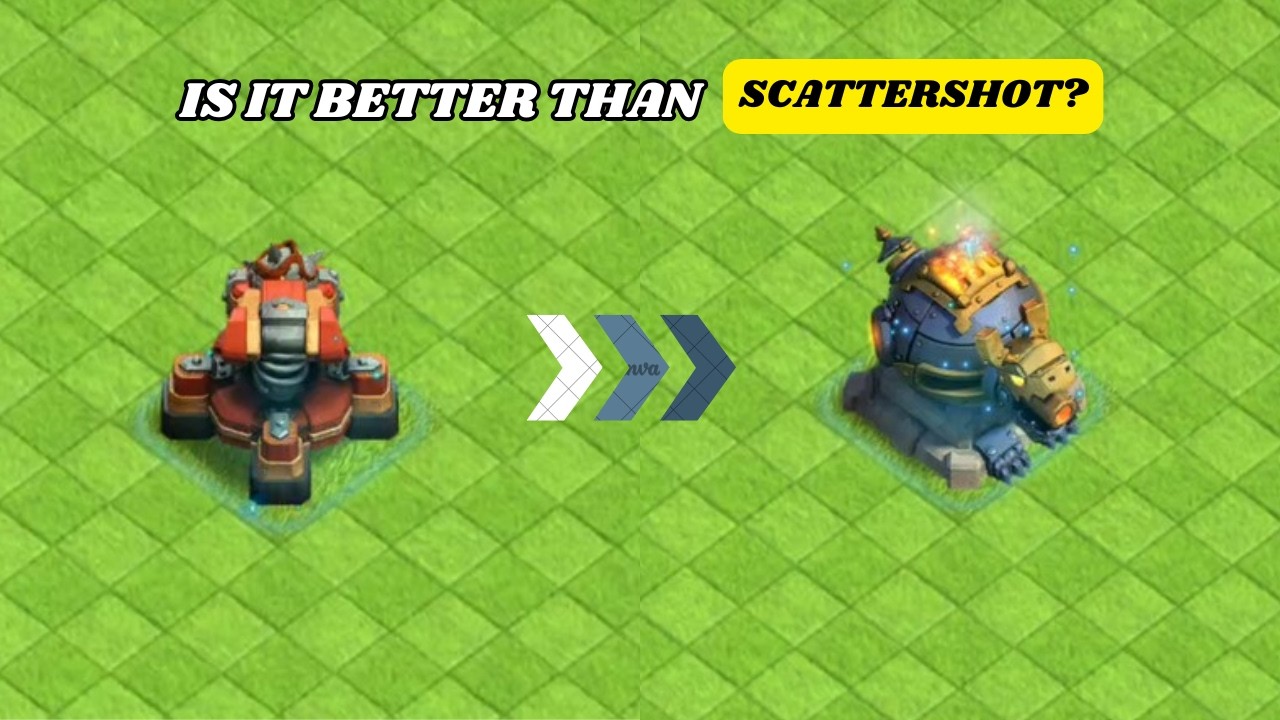Firespitter VS Scattershot | Clash of Clans - YouTube