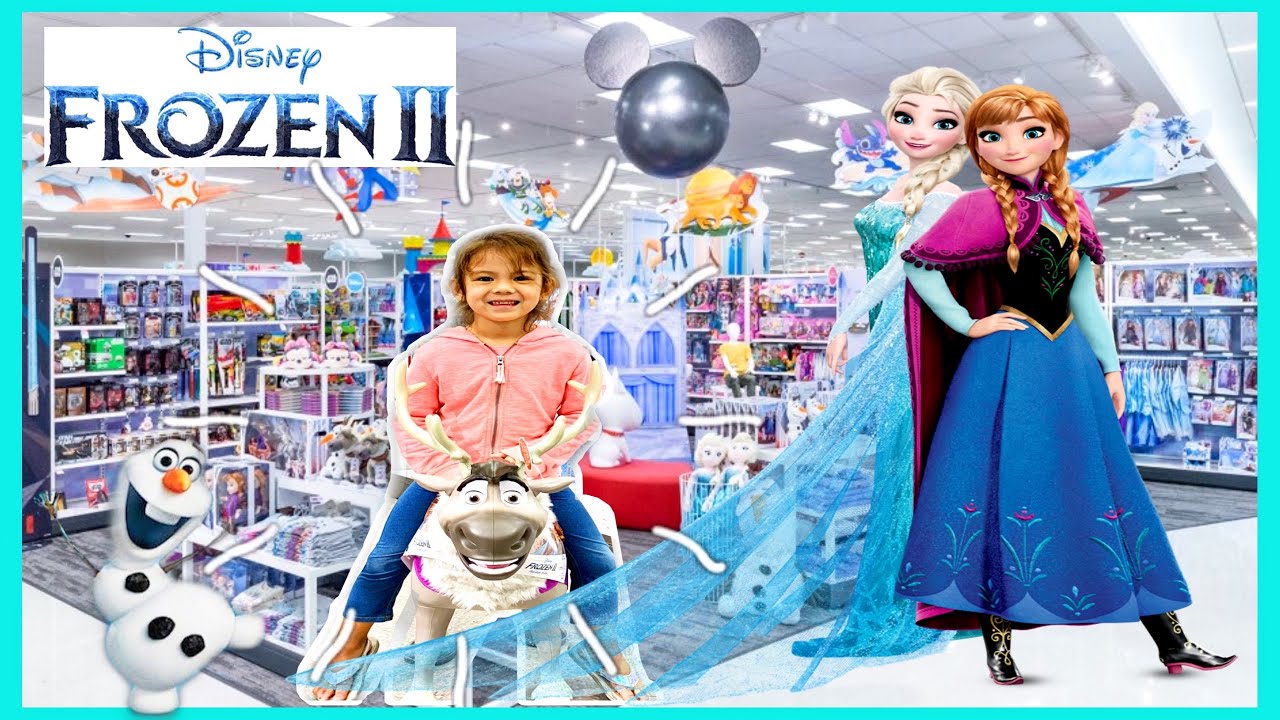 FROZEN 2: NEW! Toys and Merch Launch at TARGET 2019 - YouTube