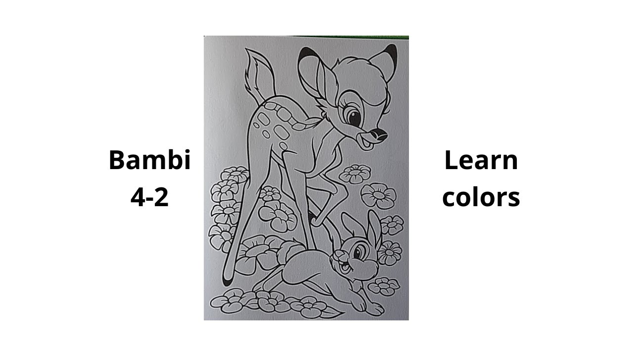 Bambi 4-2 DIY Bambi and Tippete enjoy playing together Teach children ...