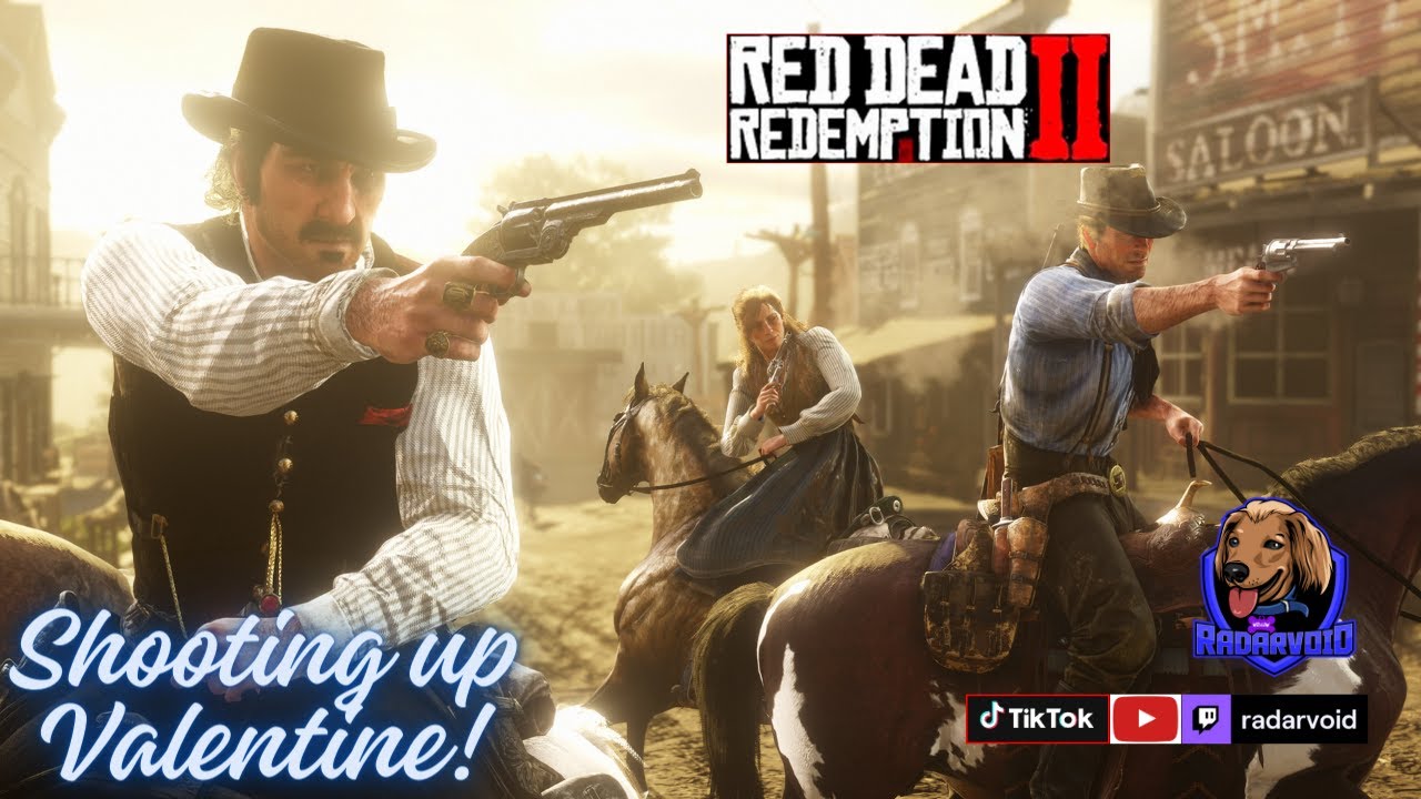 RDR2: Shooting up Valentine - YouTube