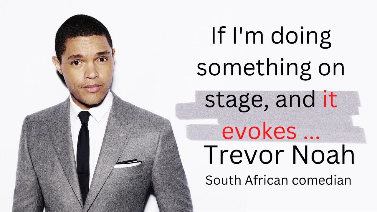 Trevor Noah | Part 01 | South African Comedian | Best Trevor Noah ...