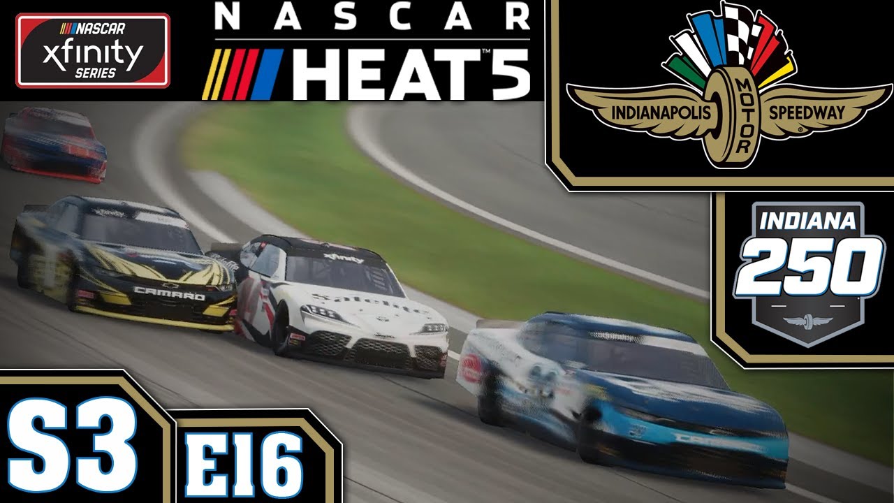 NASCAR Heat 5 Modded by me | Xfinity Series Season 3 E16 - YouTube