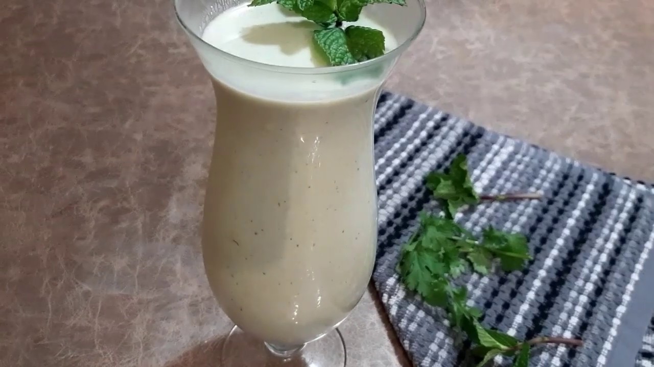 বিয়ে বাড়ির স্বাদে বোরহানির সহজ রেসিপি।।Spicy yogurt drink।।Borhani ...