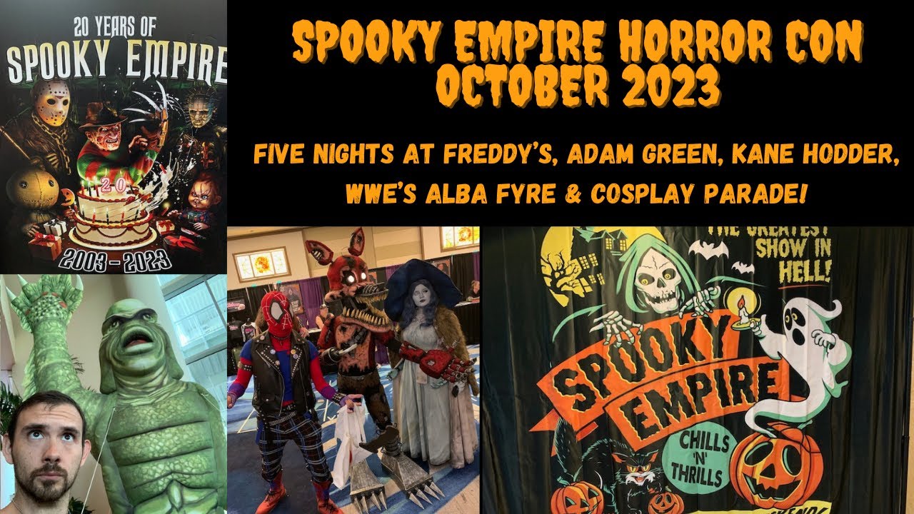 Spooky Empire Horror Convention October 2023 - YouTube