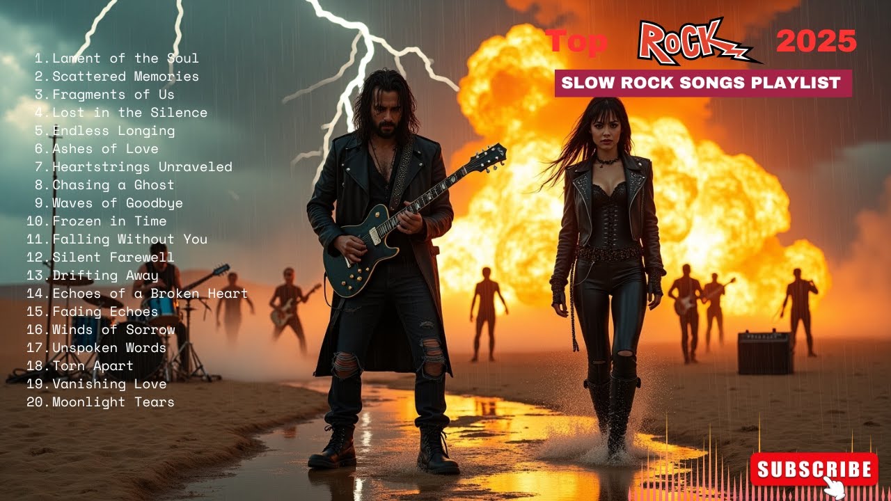 Rock Ballads Playlist 2025 | Beautiful Rock Selection | Rock Power ...