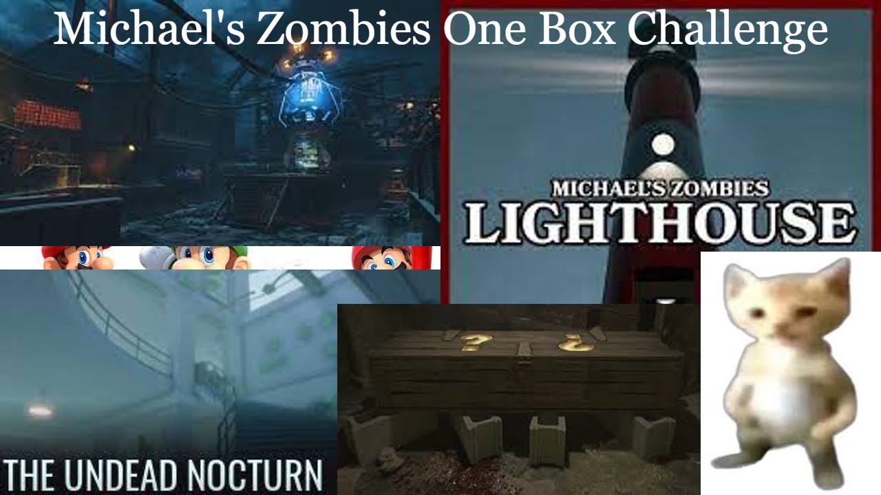 One Box Challenge In Michael's Zombies (Most Maps) - YouTube