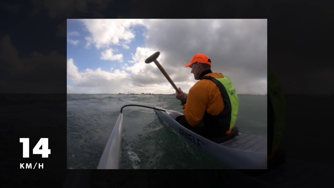 Winter Series Race 3 OC1 Downwind Kahele Pro - YouTube