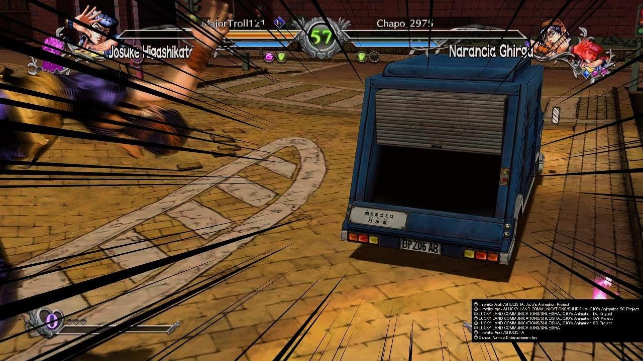 JoJo's Bizarre Adventure ASBR Online Perfect Dodge Spam. - YouTube