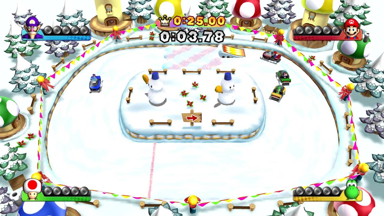 Mario Party 9 Snow Go (HD) - YouTube