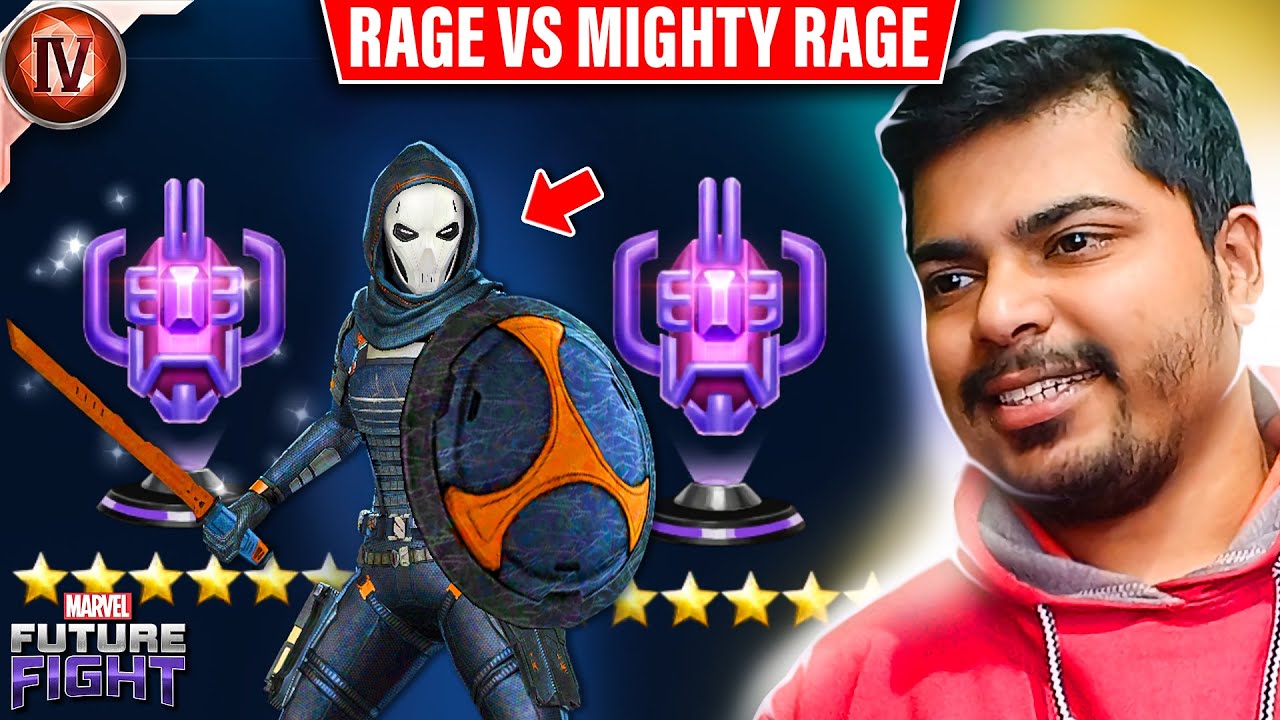 TASKMASTER T4 ABX TEST WITH 'RAGE' VS 'M.RAGE' IN MARVEL FUTURE FIGHT ...