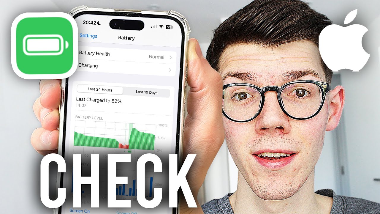 How To Check Battery Health On iPhone - Full Guide - YouTube
