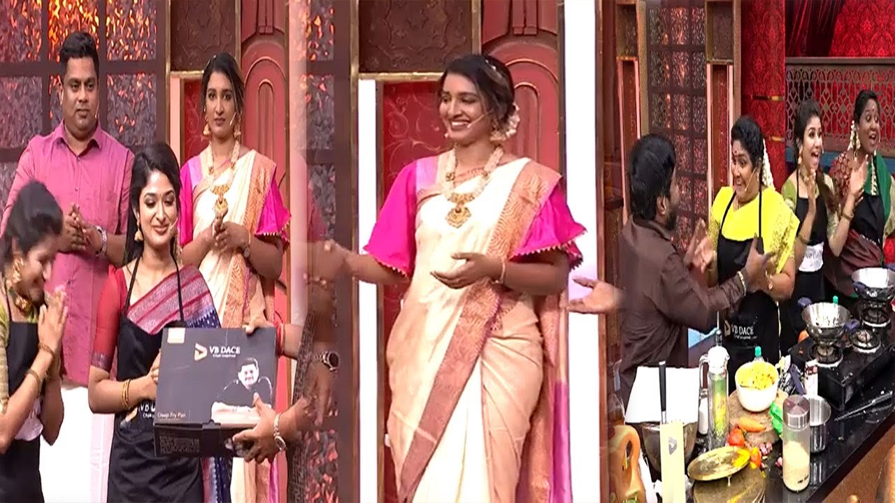 Chef Cheruba Team Win Celebration Week for Top Cooku Dupe Cooku - YouTube