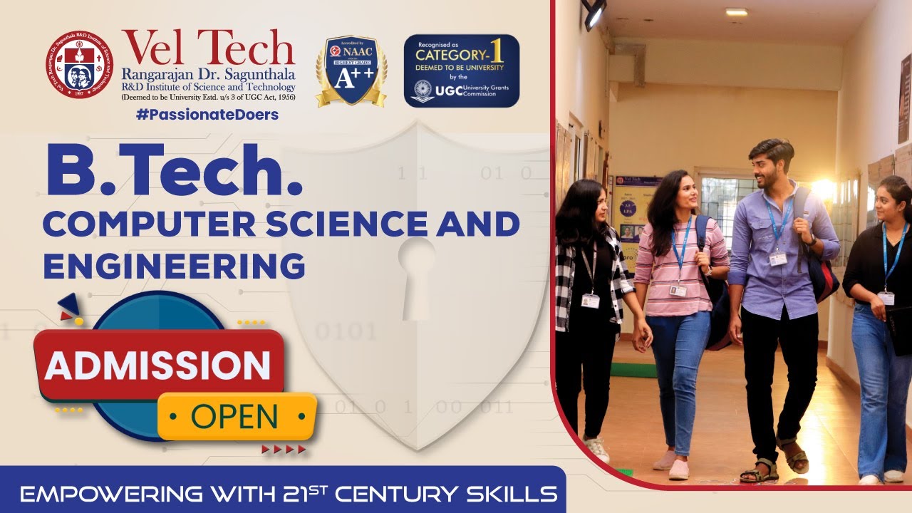 Open the Door to Your Future: Join Vel Tech CSE Department Today ...