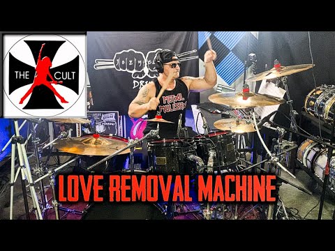 The Cult - Love Removal Machine - Drum Cover - YouTube