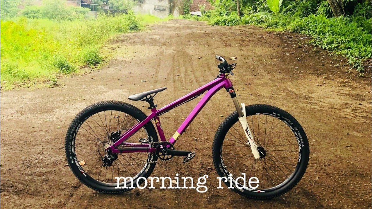 Polygon Trid Sam reynold Morning Ride !! MTBMX Ganjuran dirt jump 4x ...