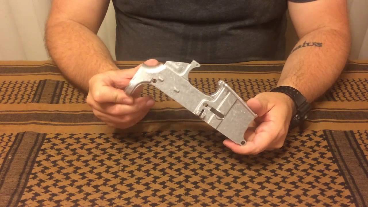 On Sight Armory forged 80% lower review - YouTube