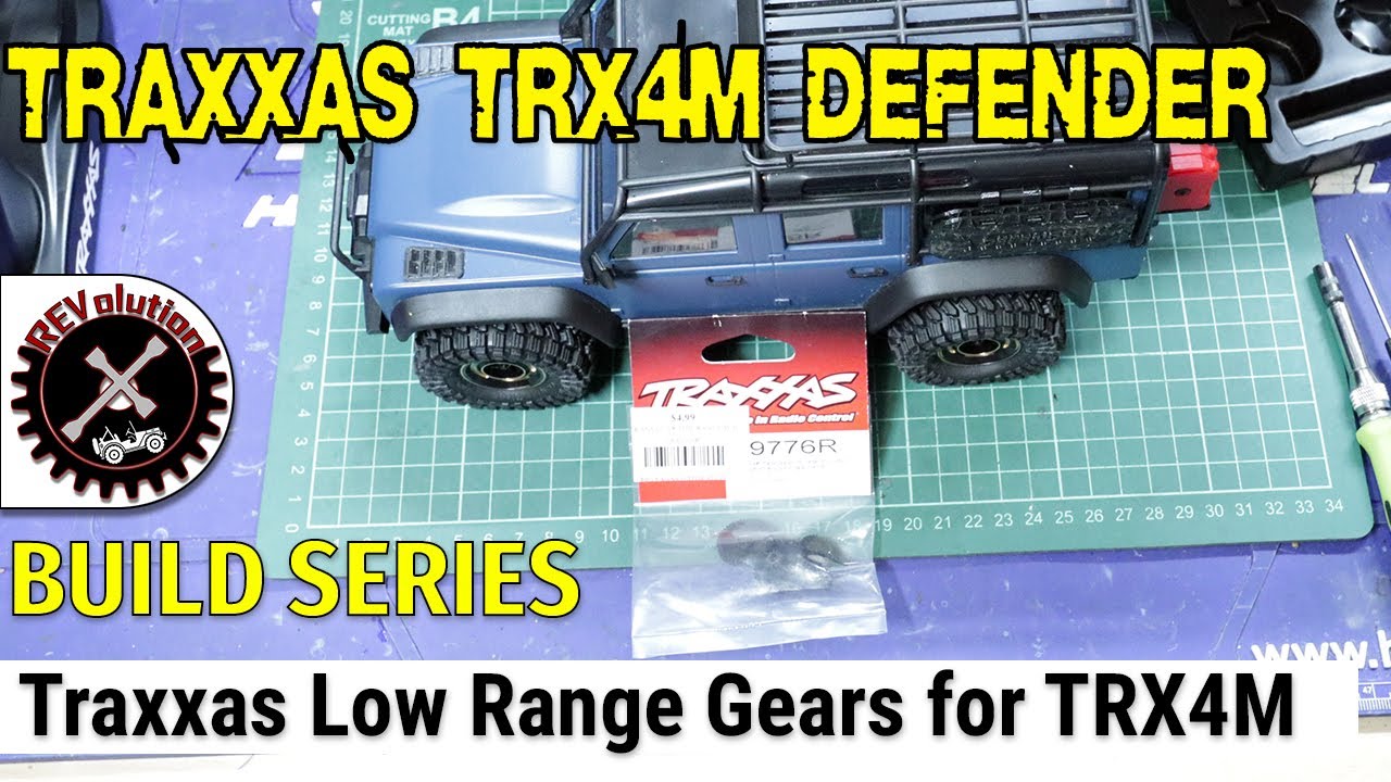 Traxxas TRX4M Defender Build Series - Traxxas TRX4m Low Range Gear Set ...