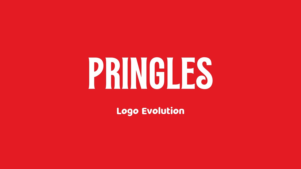 Logo History - Pringles Logo Evolution - YouTube
