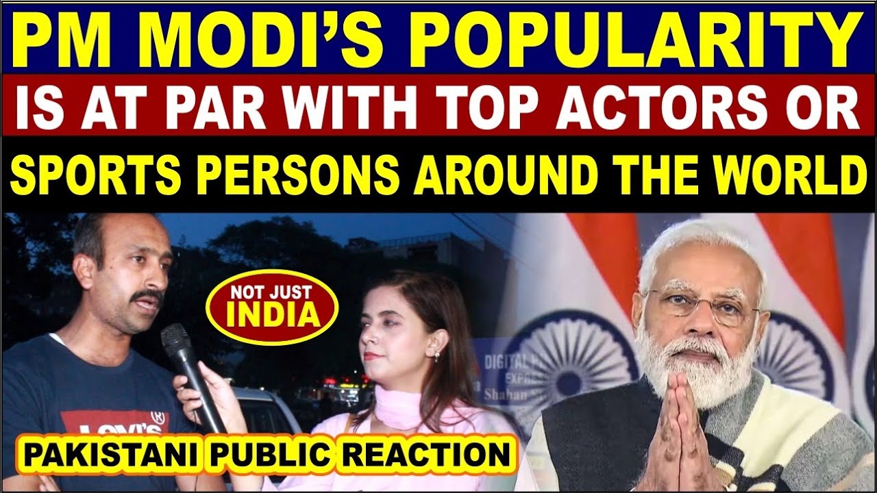PM Modi's Popularity is at par with top actors and sports persons ...