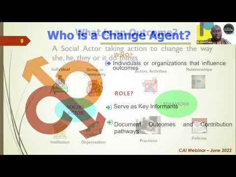 Outcome Harvesting Webinar by Dr Awuor Ponge - YouTube
